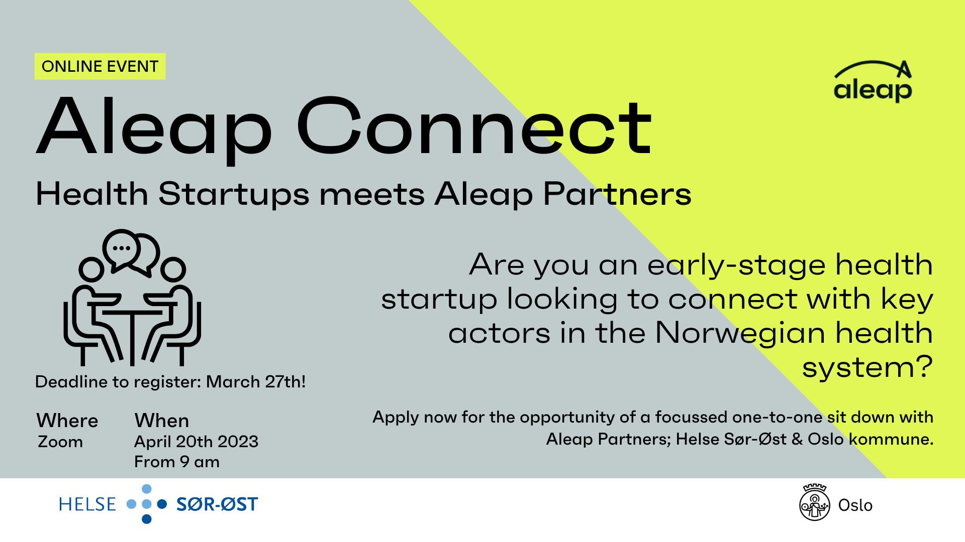 Aleap Connect: Health Startups meets Aleap Partners - The Life Science ...